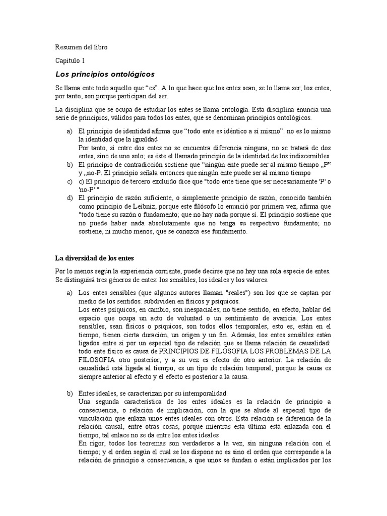 Resumen del libro.docx | PDF | Conocimiento | Platón