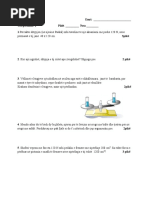 MATEMATIKA 8 Modele Testesh Sipas 3-Mujore Êve | PDF