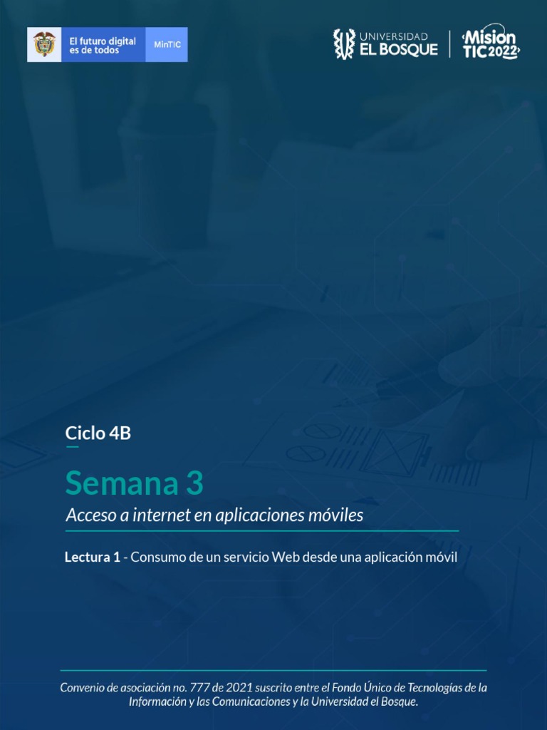 Lectura 1 - Consumo de Un Servicio Web | PDF