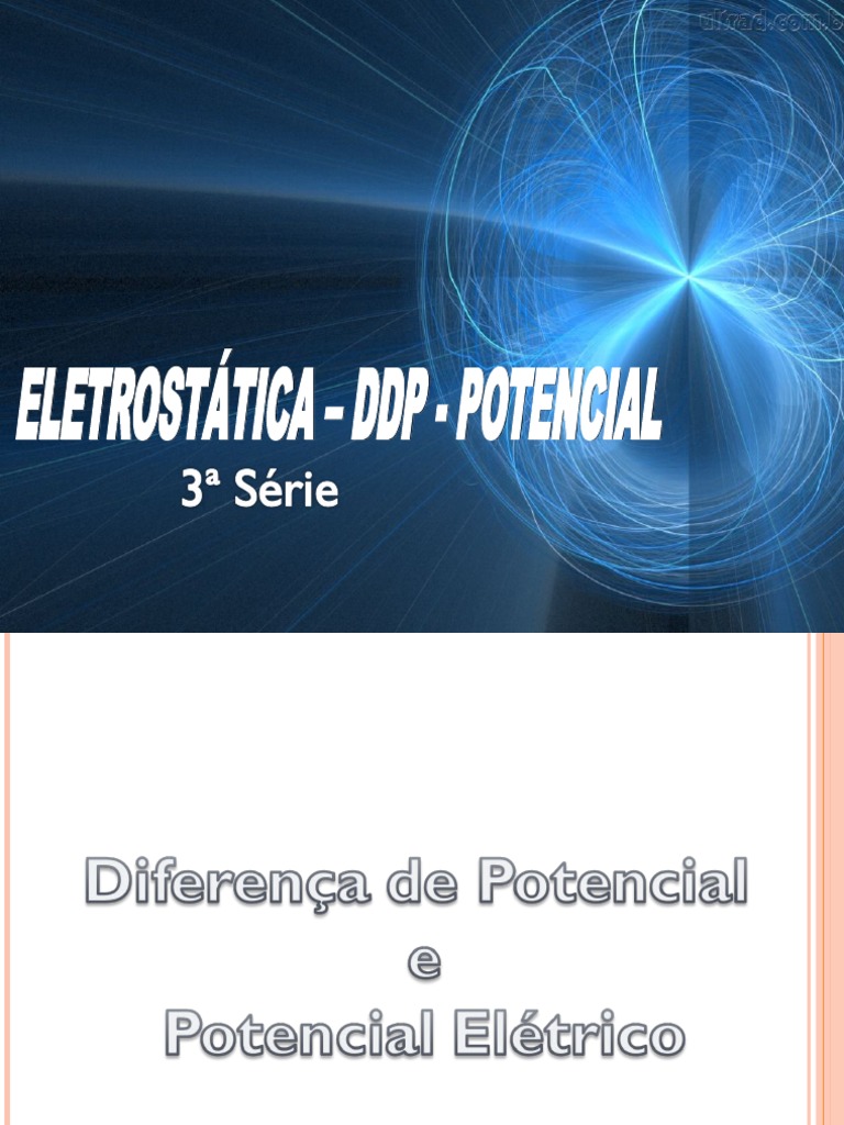 DDP | PDF | Campo elétrico | Energia potencial