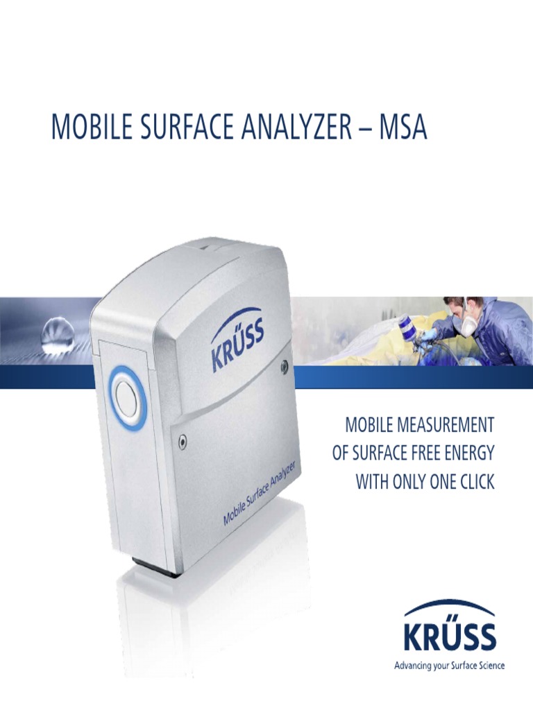 One-Click Surface Free Energy Measurement: A Mobile Solution for Fast ...