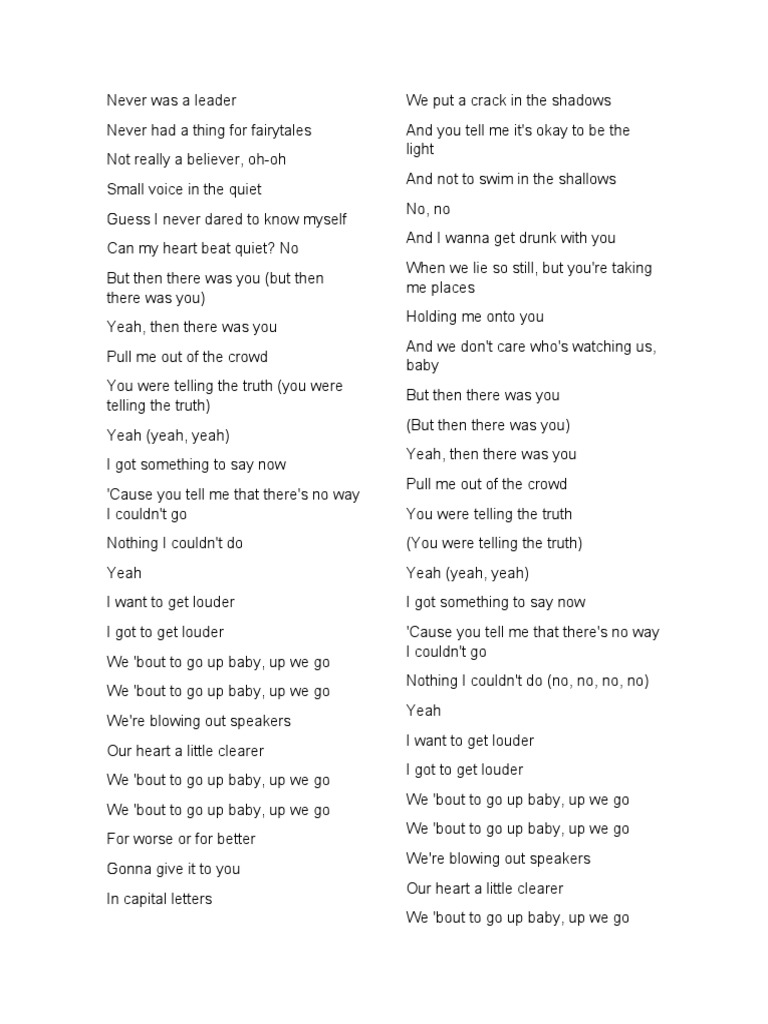 Capital Letters | PDF