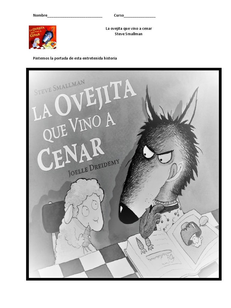 La Ovejita Que Vino A Cenar Actividad Pdf