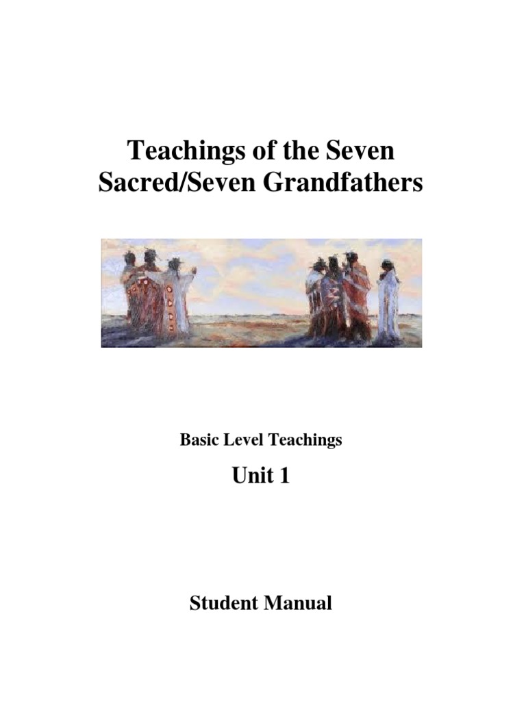 7 Grandfathers Student Manual | PDF | Reading Comprehension | Teachers