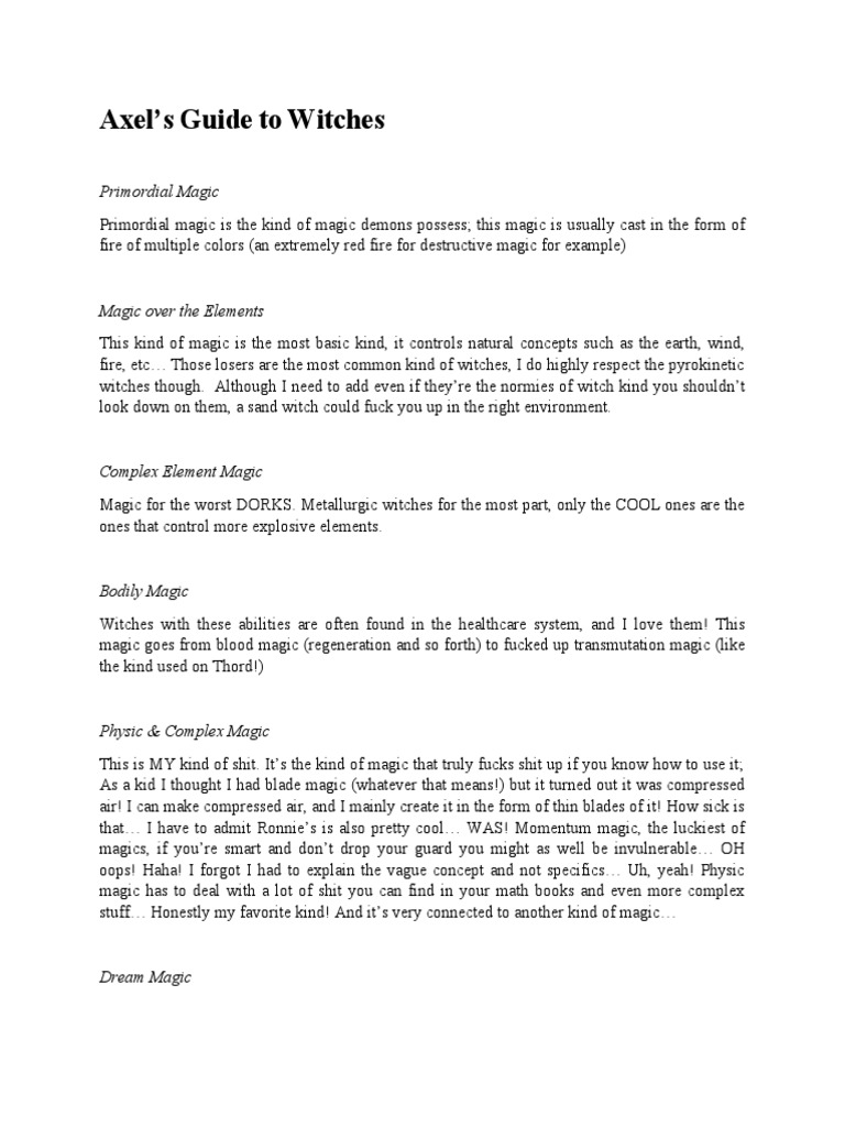 Guide To Magic | PDF