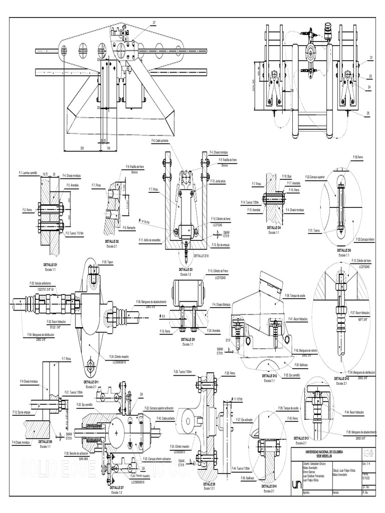 Plano de Ensamble V3 PDF | PDF