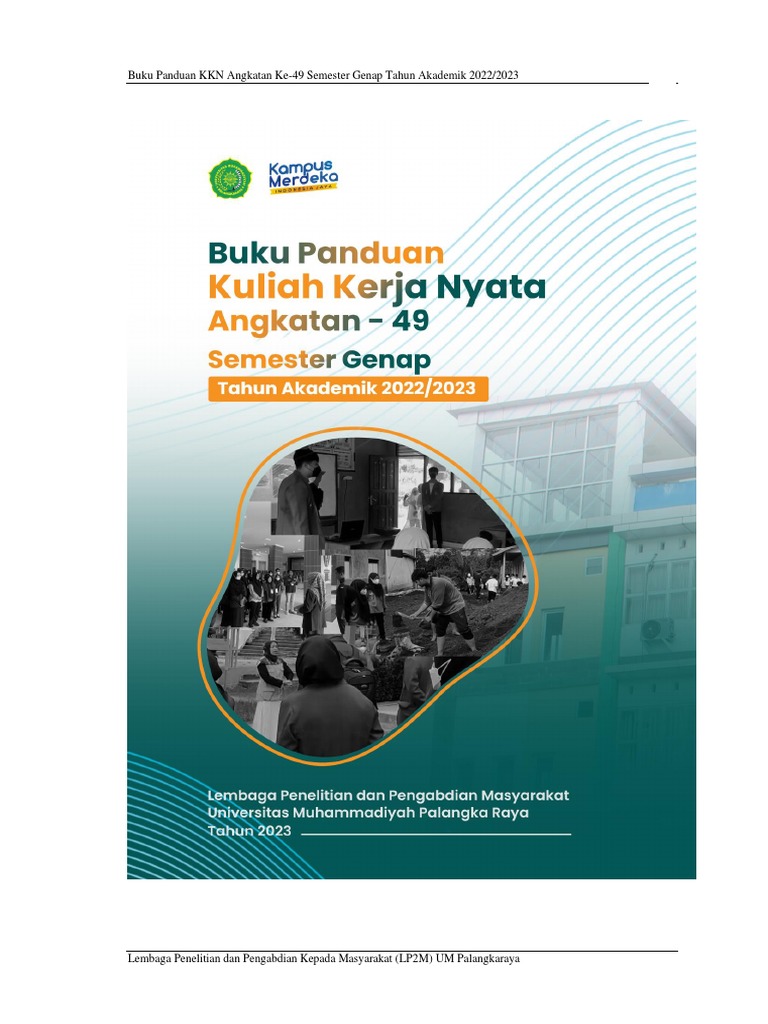 PANDUAN KKN ANGKATAN KE 49 GELOMBANG 1.pdf | PDF