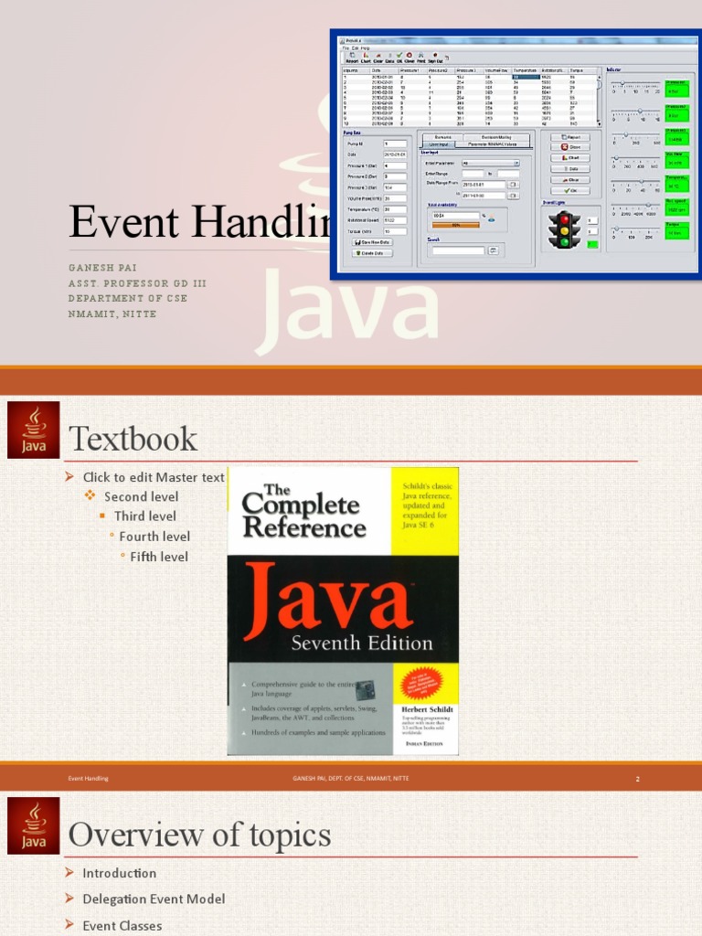 JS Event Handling | Download Free PDF | Class (Computer Programming ...