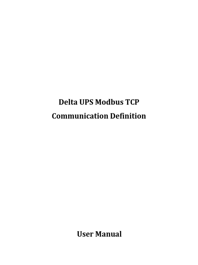 Modbustcp | PDF | Mains Electricity | Power Inverter