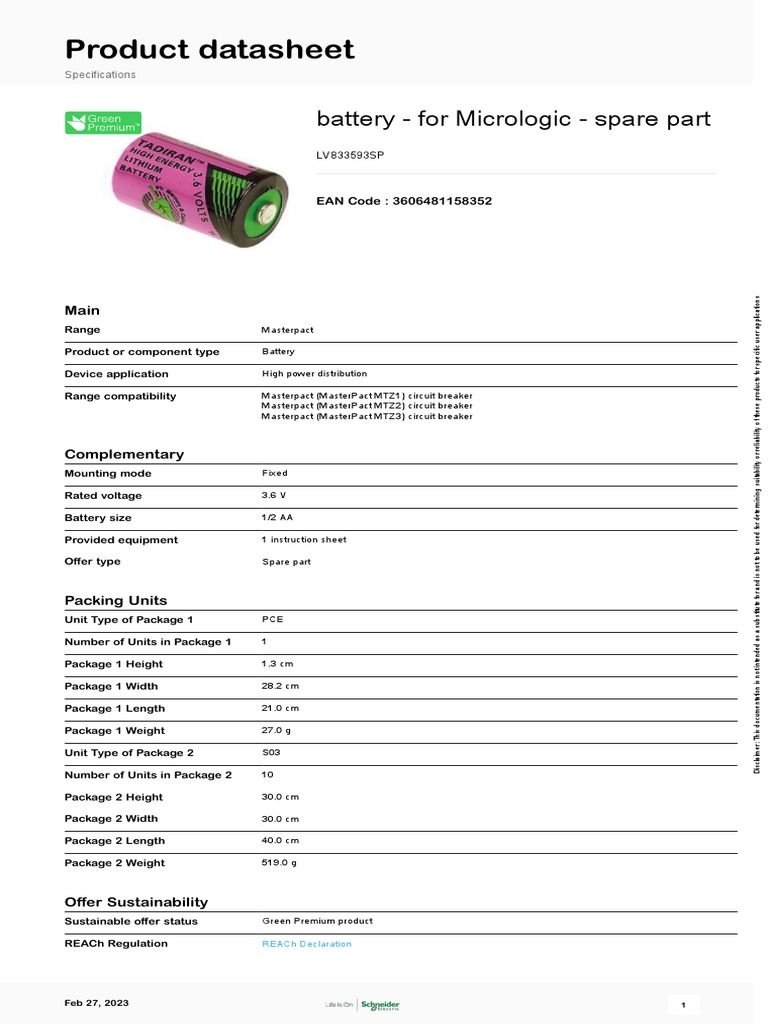 MasterPact MTZ - LV833593SP | PDF | Manufactured Goods | Electronics