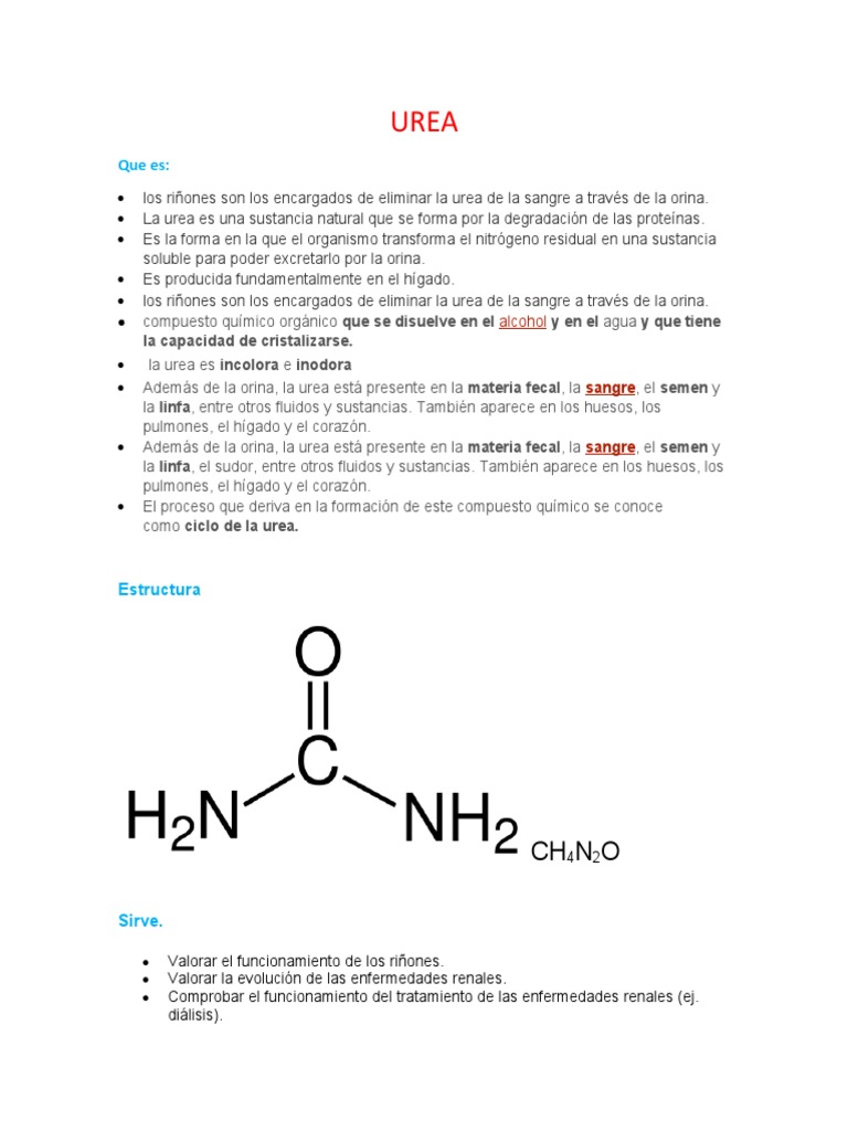 Urea | PDF