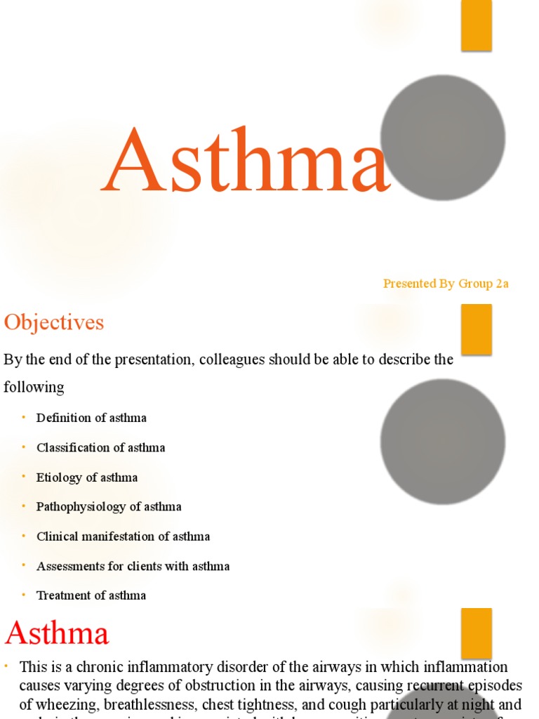Asthma 1 | PDF | Asthma | Causes Of Death