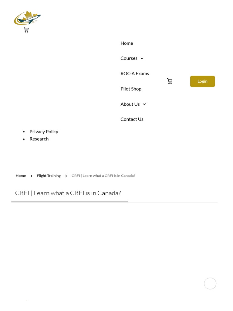 CRFI Canadian Runway Friction Index CFT 2023 | PDF | Runway | Friction