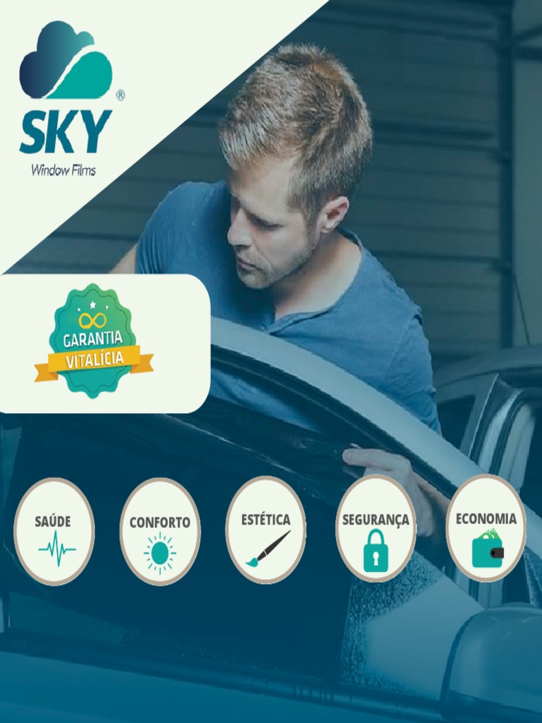 Películas Sky: Conforto e Segurança | PDF | Energia solar | Ar condicionado