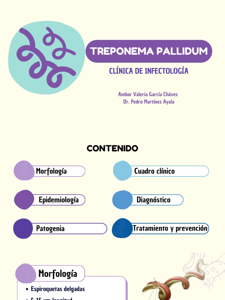 Treponema Pallidum - GCAV | PDF | Enfermedades animales | Cuidado de la ...