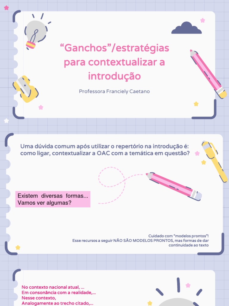 Estratégias para Contextualizar A Introdução PDF | PDF