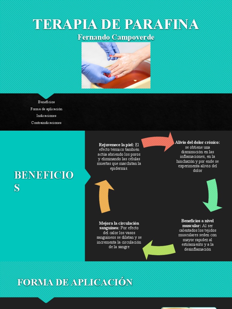 Terapia en Parafina, Laserterapia y Ultrasonido | PDF | Especialidades Medicas | Enfermedades y ...