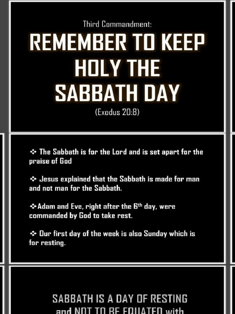 The 3RD Commandment | PDF