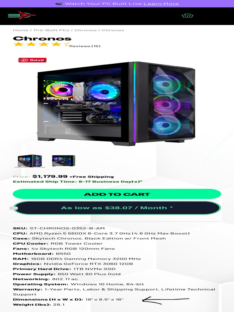 Chronos PDF | PDF | Personal Computers | Computer Architecture