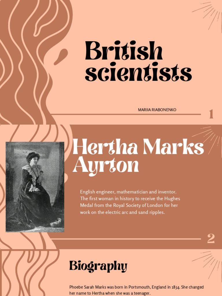 The Groundbreaking Life and Accomplishments of Hertha Marks Ayrton, the ...