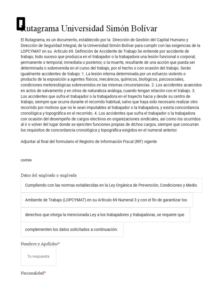 Modelo de Rutagrama | PDF