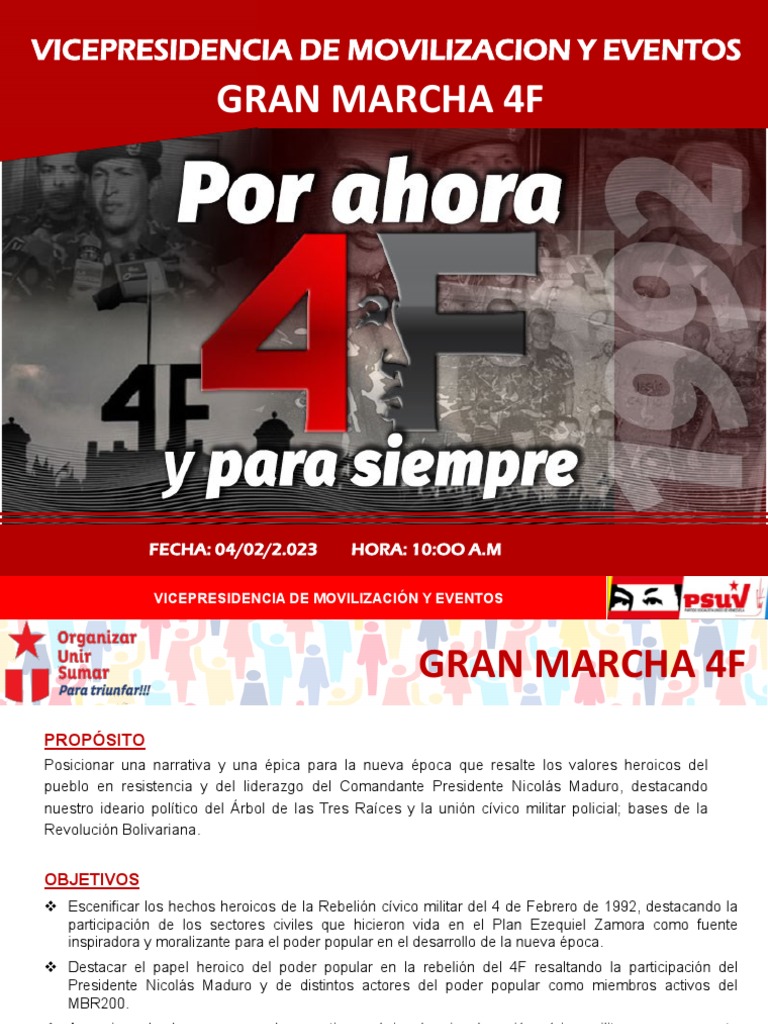 Marcha | PDF | Venezuela