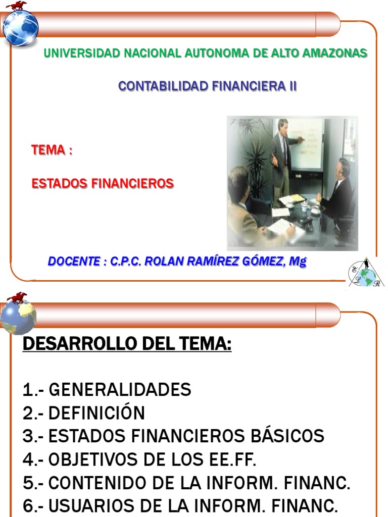 Estados Financieros | PDF | Estado financiero | Contabilidad