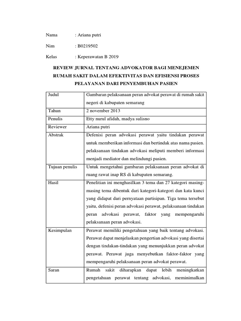 Ariana Putri PDF | PDF | Karier & Perkembangan