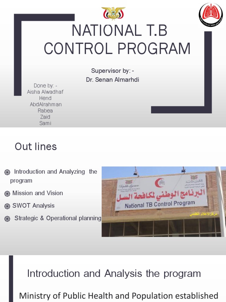 Assignment for national T.B program | PDF | Tuberculosis | Public Services