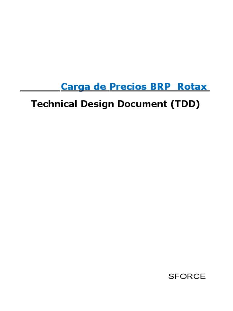 TDD-BRP Rotax | PDF | Archivo de computadora | Robótica