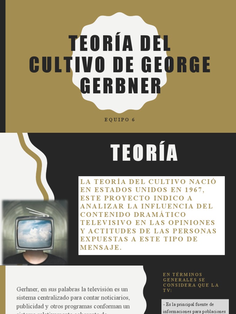 Teoría Del Cultivo de George Gerbner | PDF