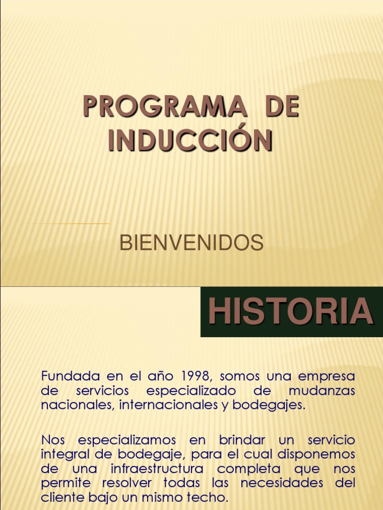 Programa de Induccion Premium Logistics 2023 | PDF | Valores | Riesgo