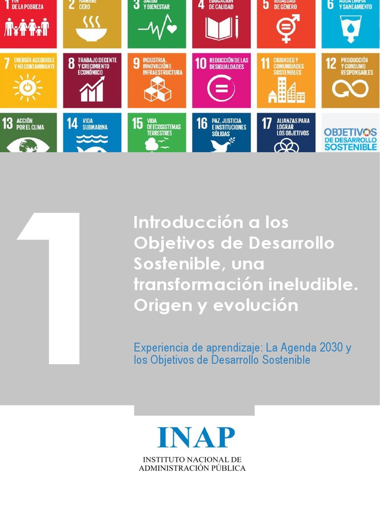 Módulo 1. Introducción A Los ODS | PDF | Sustentabilidad | Desarrollo sostenible