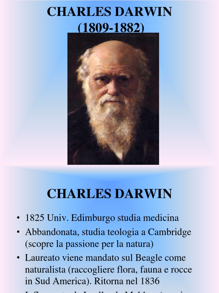 TEORIA Evoluzione Darwin 2 PDF | PDF