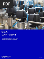 GEA Hygienic Butterfly Valves Overview | PDF | Valve | Actuator