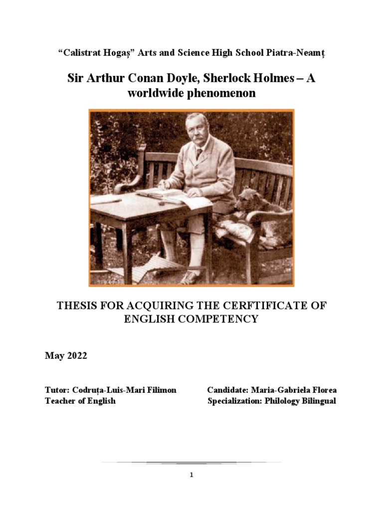 The Man Behind the Myth: Exploring Arthur Conan Doyle's Life and ...