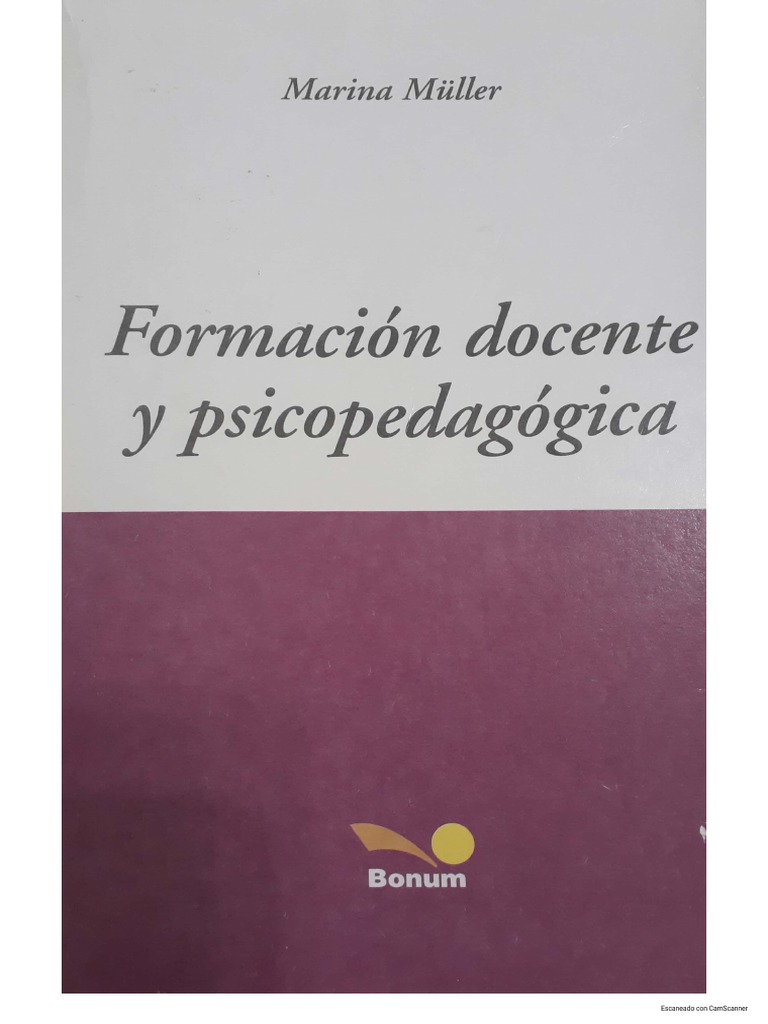 Formación Docente y Psicopedagogía. Marina Muller Bap 8 Resiliencia PDF ...