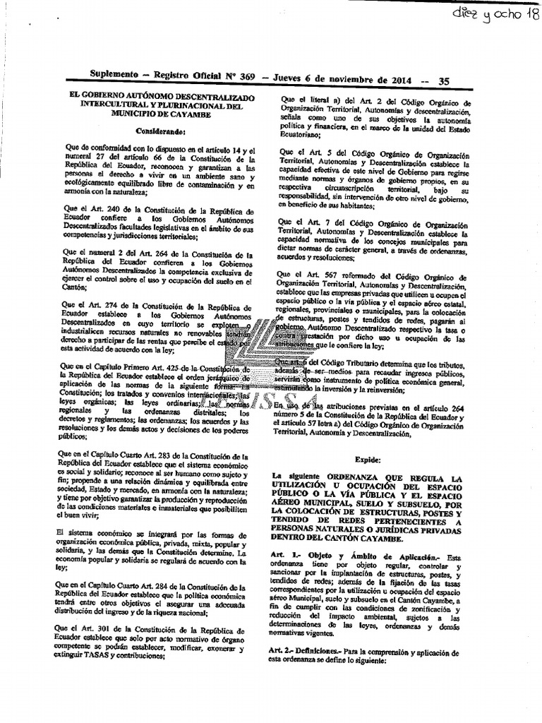 USO ESPACIO AÉREO | PDF | Infraestructura | Ecuador