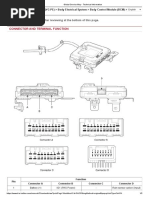 Body Control Module Pinouts | PDF | Switch | Electrical Connector