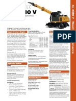JLG 1255 Telehandler Specifications | PDF | Horsepower | Axle