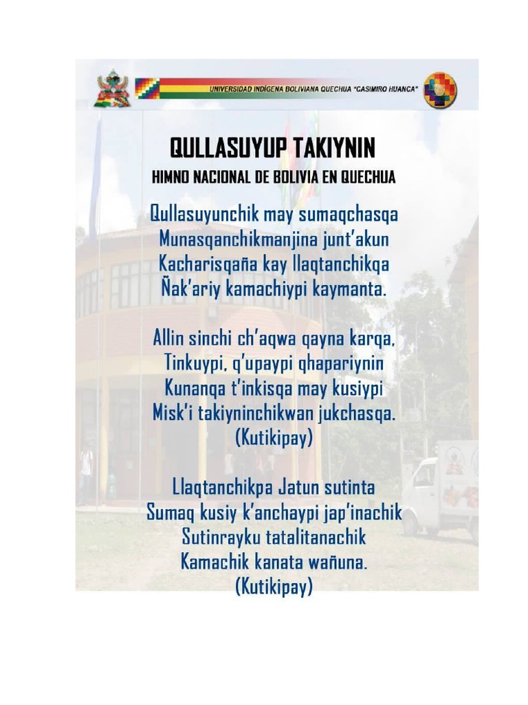 Himno en Quechua | PDF