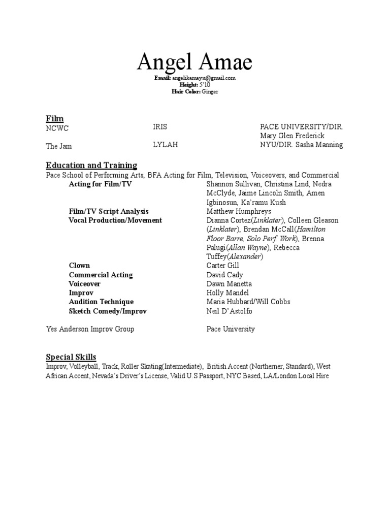 Angel Amae Resume | PDF