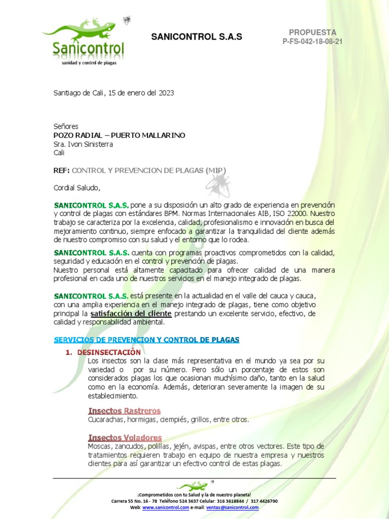 P-FS-042-18-08-21 Pozo Radial - Puerto Mallarino PDF | PDF