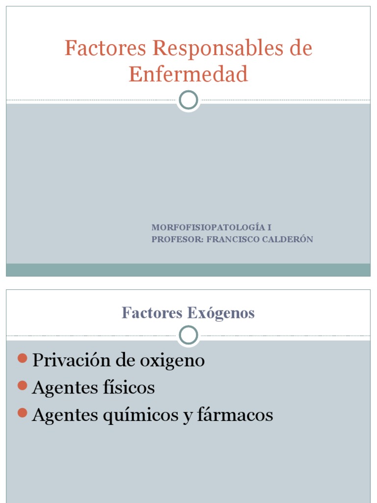 Factores Responsables de Enfermedad I | PDF | Quemar | Termorregulación