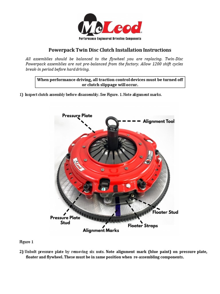 Installation - Instruction Instruction - File 47 v1 | PDF | Clutch ...