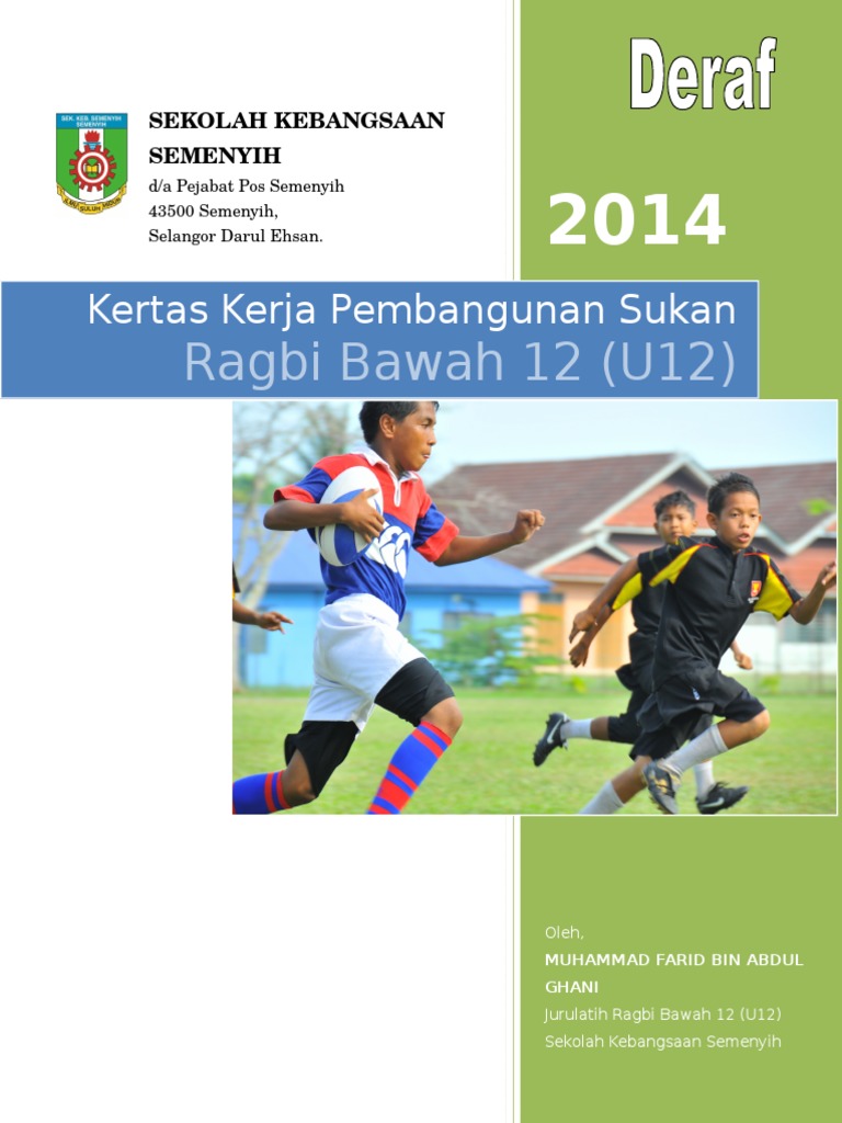 2014 Rugby Kertas Kerja Pembangunan PDF | PDF