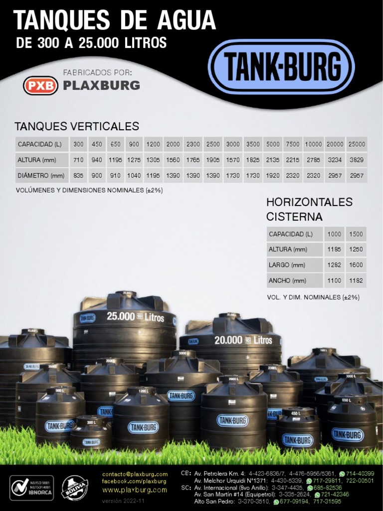 Folleto Tanques | PDF