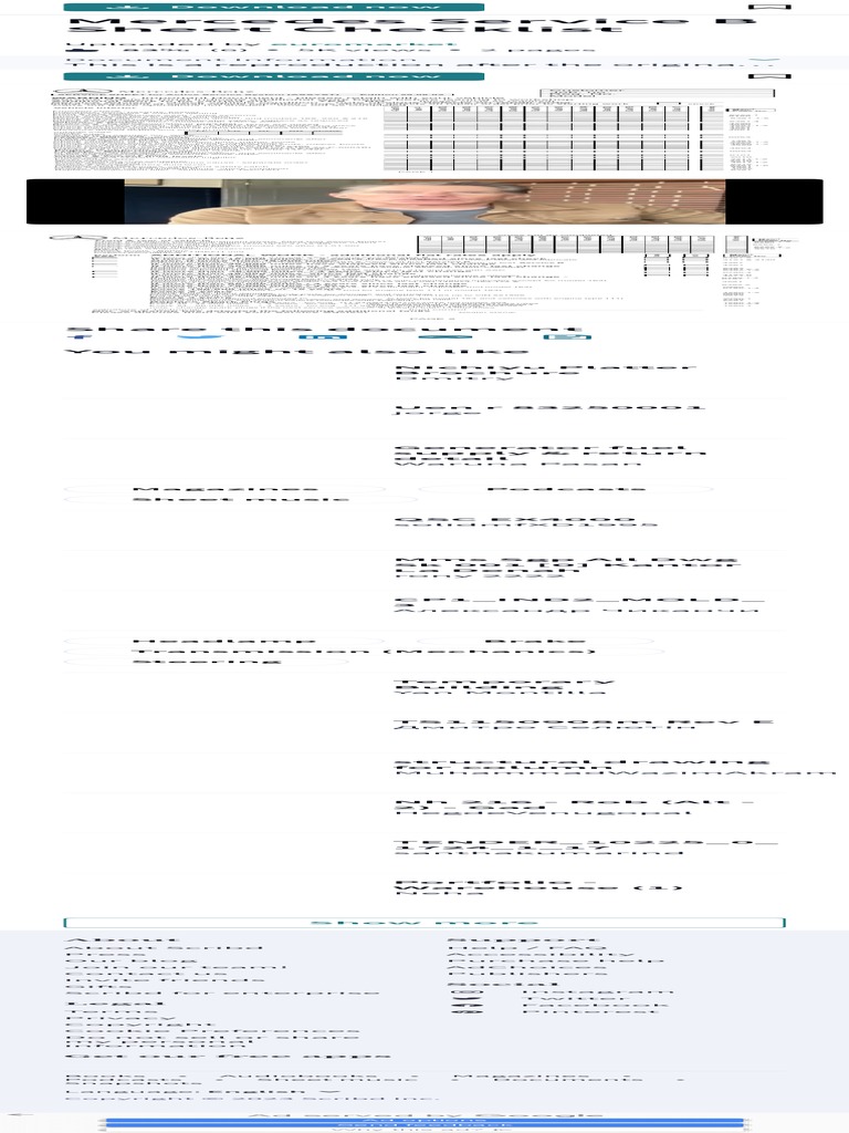Mercedes Service B Sheet Checklist PDF Headlamp Brake | PDF | World ...