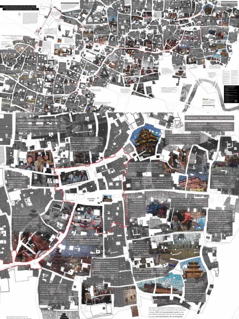 2020 - 1 Poster - WUF Nepal - Bhaktapur Map ALL PANELS - 05-06 | PDF
