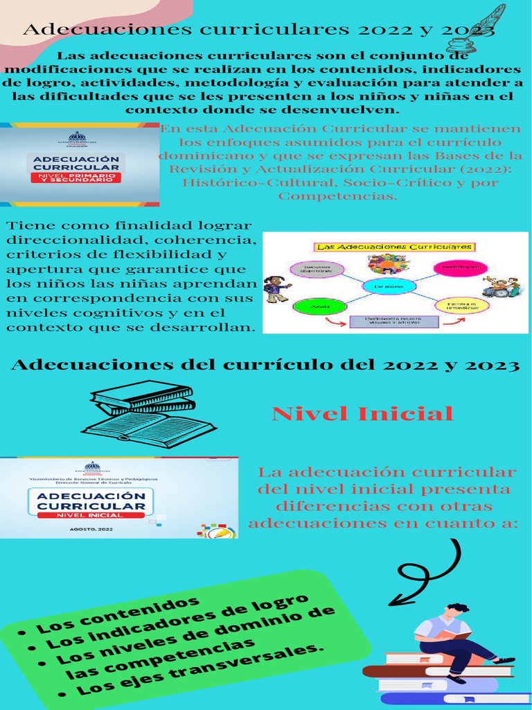Adecuaciones Curriculares Del Currículo Educativo Dominicano | PDF ...